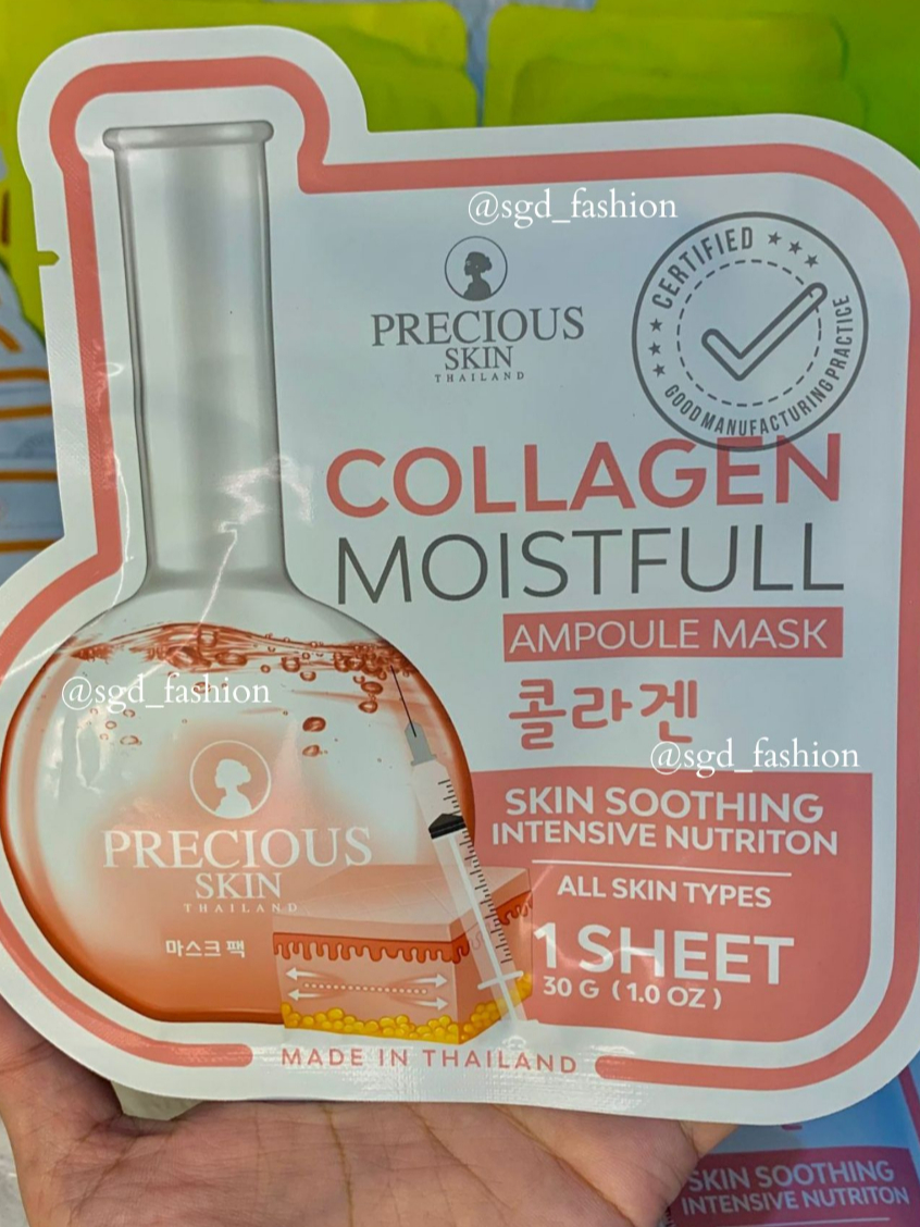 Jual Masker Collagen | Masker Wajah | PRECIOUS SKIN | Sheet Mask ...