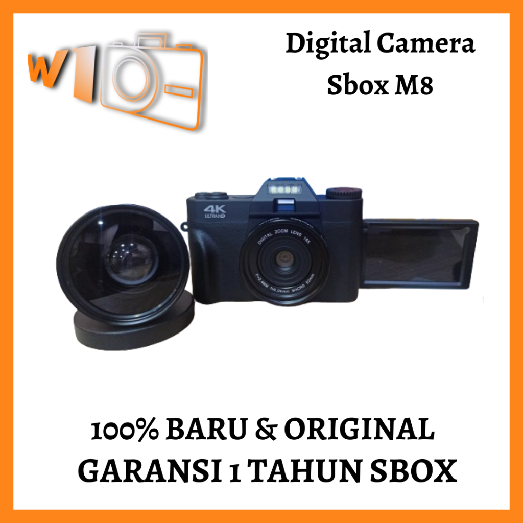 Jual Digital Camera Sbox M8 POCKET KAMERA WITH WIDE LENS | Shopee Indonesia