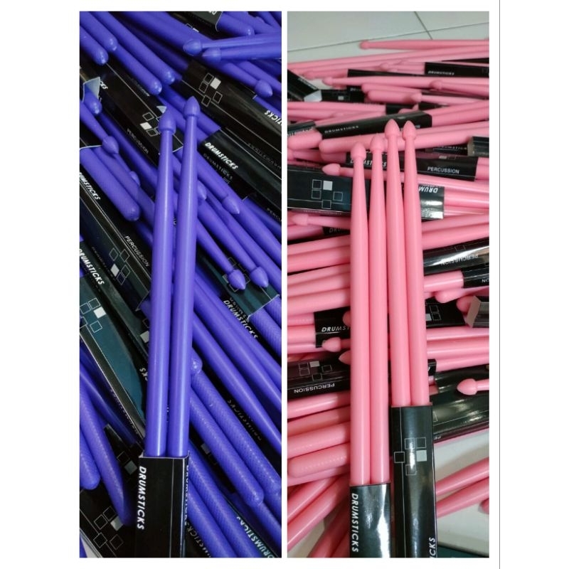 Jual SEPASANG POUNDFIT RIPSTICK NILON MERAH JAMBU DAN UNGU STICK PINK ...