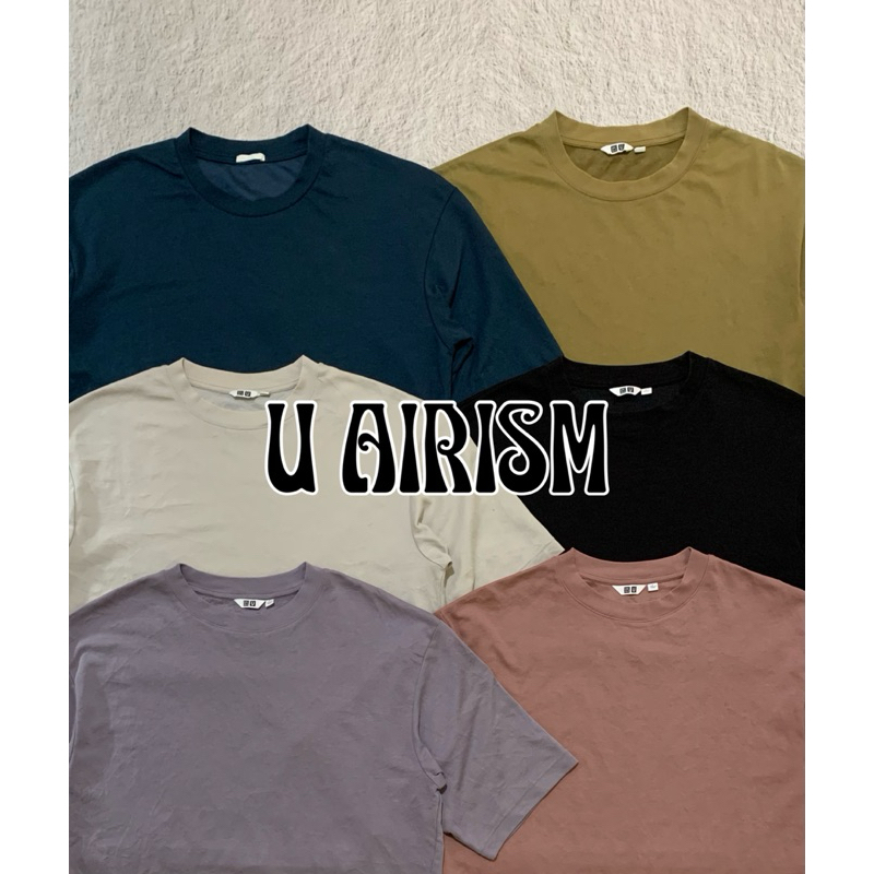 Jual UNIQLO U AIRISM BASIC TEE | Shopee Indonesia