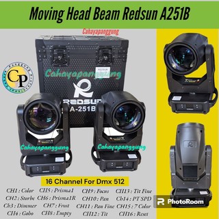 Jual Moving Beam Redsun A251 Moving Head Lighting Show | Shopee Indonesia