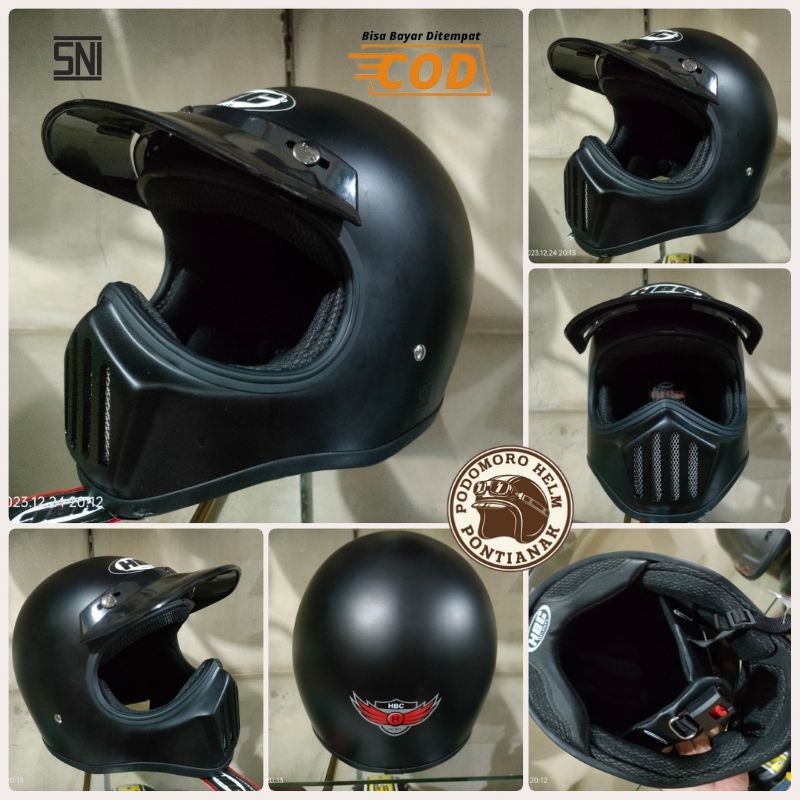 Jual HELM CAKIL HBC FULLFACE ORIGINAL 100% | Shopee Indonesia