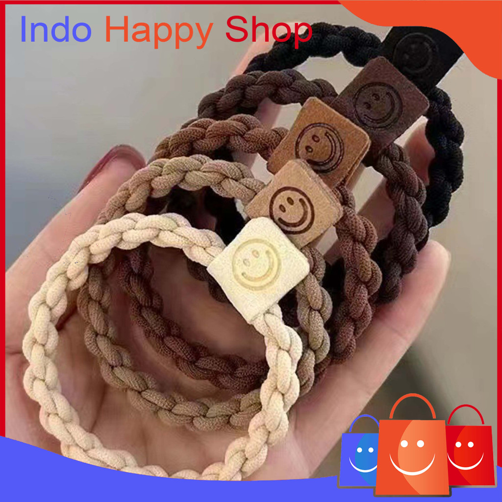Jual ⭐️𝐈𝐇𝐒 𝟏𝟎𝟖𝟑 𝐒𝐮𝐫𝐚𝐛𝐚𝐲𝐚⭐️Ikat Rambut Emoji Senyum Kunciran Japanese ...