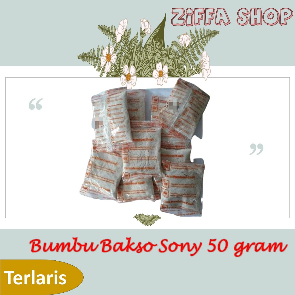 Jual Bumbu Bakso Sony Baso Soni Son Haji Lampung | Shopee Indonesia