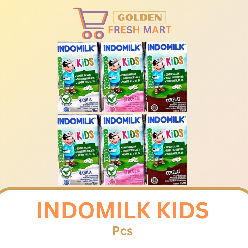Jual SUSU INDOMILK KIDS UHT 115 ML | Shopee Indonesia