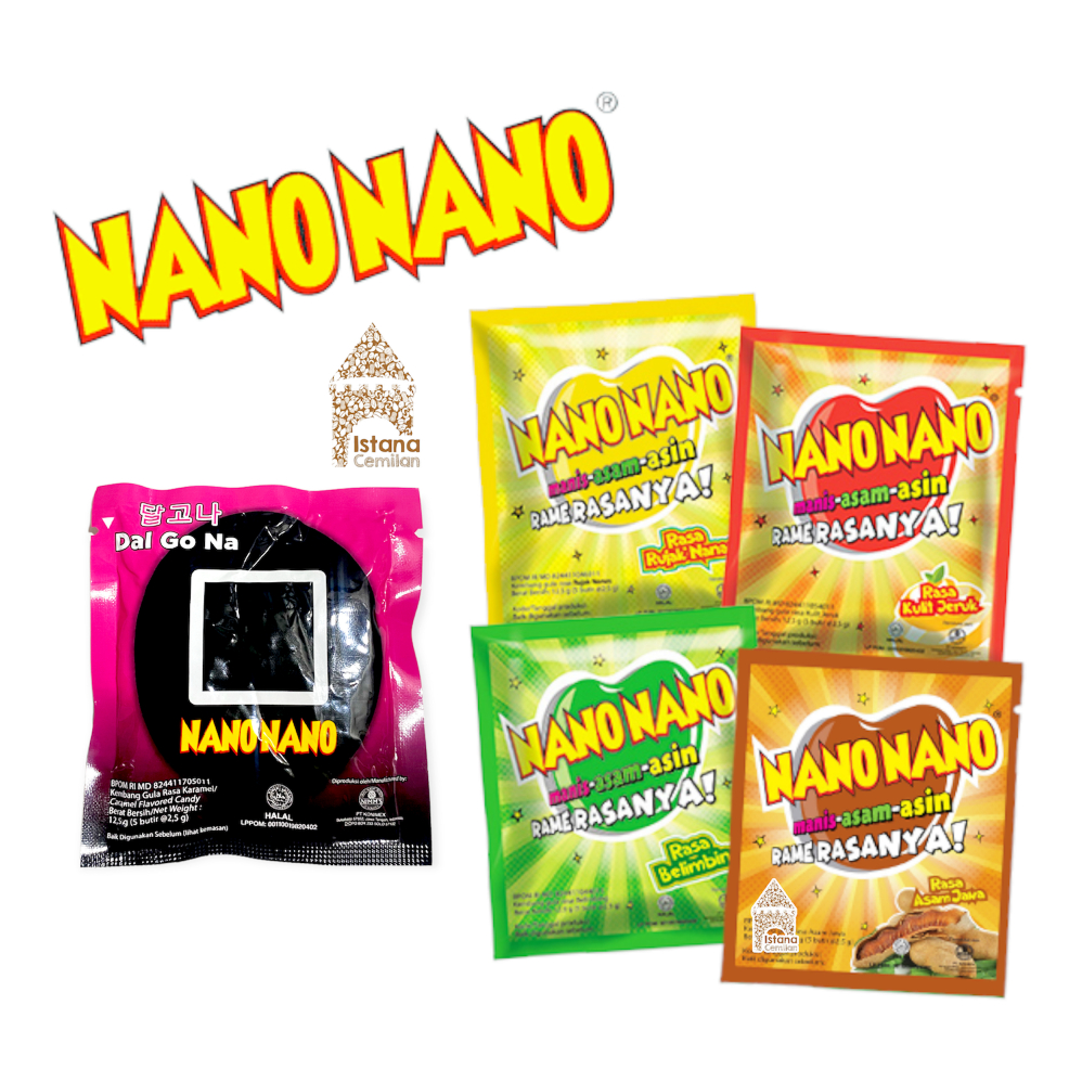 Jual Nano Nano Permen Manis Asam Asin - Nano-Nano Dalgona / Dal Go Na ...