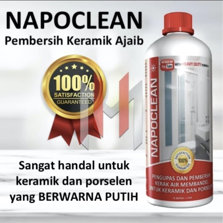 Jual Napoclean merah 1 L pembersih noda keramik wastafel porselen ...