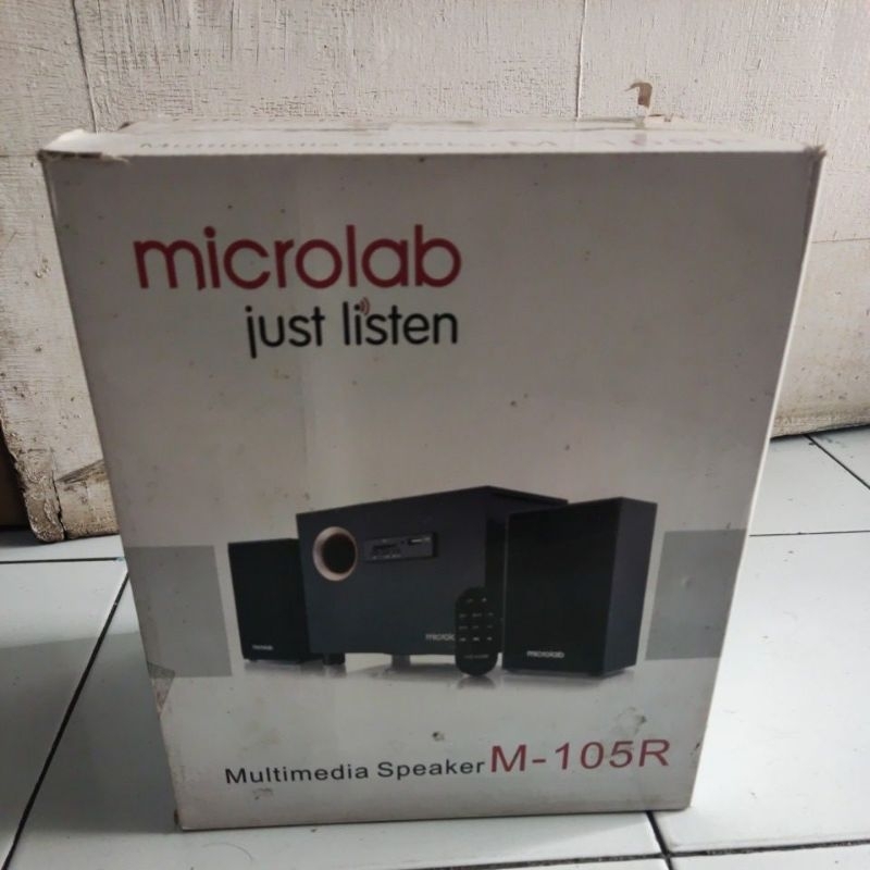 Jual Speaker Microlab M-105R Minus | Shopee Indonesia