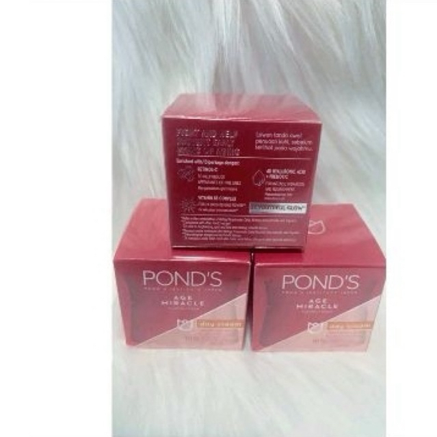 Jual Ponds Age Miracle Cream Day/night cream 10grm | Shopee Indonesia