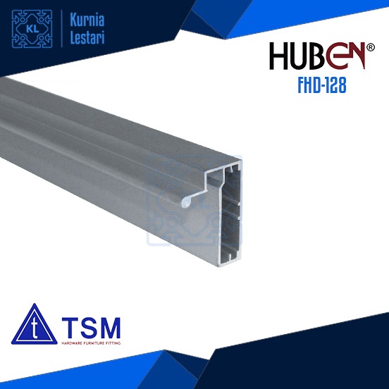 Jual Frame Aluminium Kitchen Set Handle FHD 128 HUBEN TSM 3 Meter ...