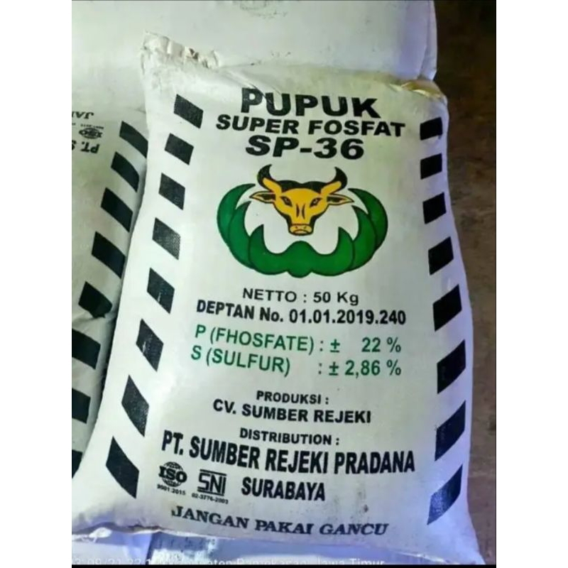 Jual PUPUK TSP SP 36/ SP-36 SUPER PHOSPAT 36% KEMASAN 1 KG | Shopee ...