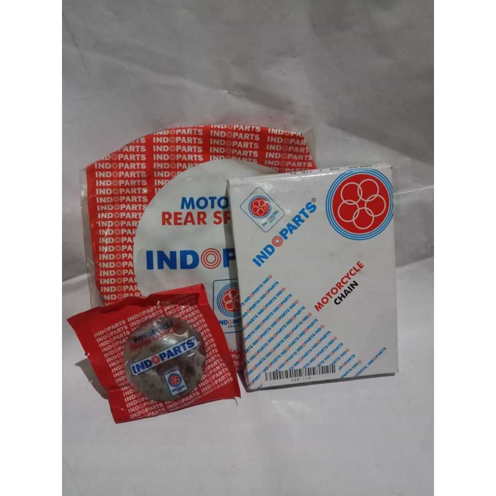 Jual Paket rantai suzuki A100 Gir set A100 dan Rantai Gear Set Indopart ...