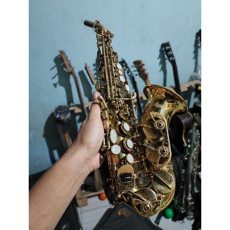 Jual baby saxophone Soprano legacy no Walker no antonio no boston ...