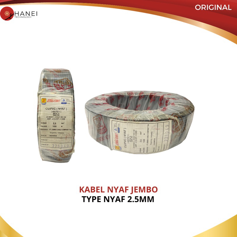 Jual KABEL NYAF JEMBO / NYAF 2.5MM / ORIGINAL | Shopee Indonesia