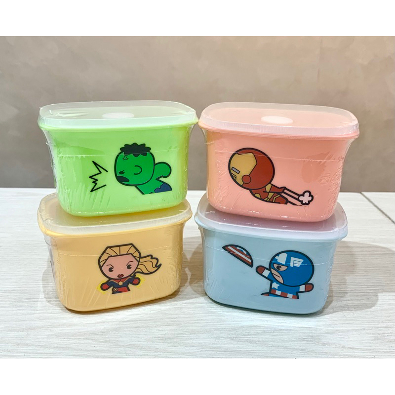 Jual Double layerd bento box dan bento box marvel | Shopee Indonesia