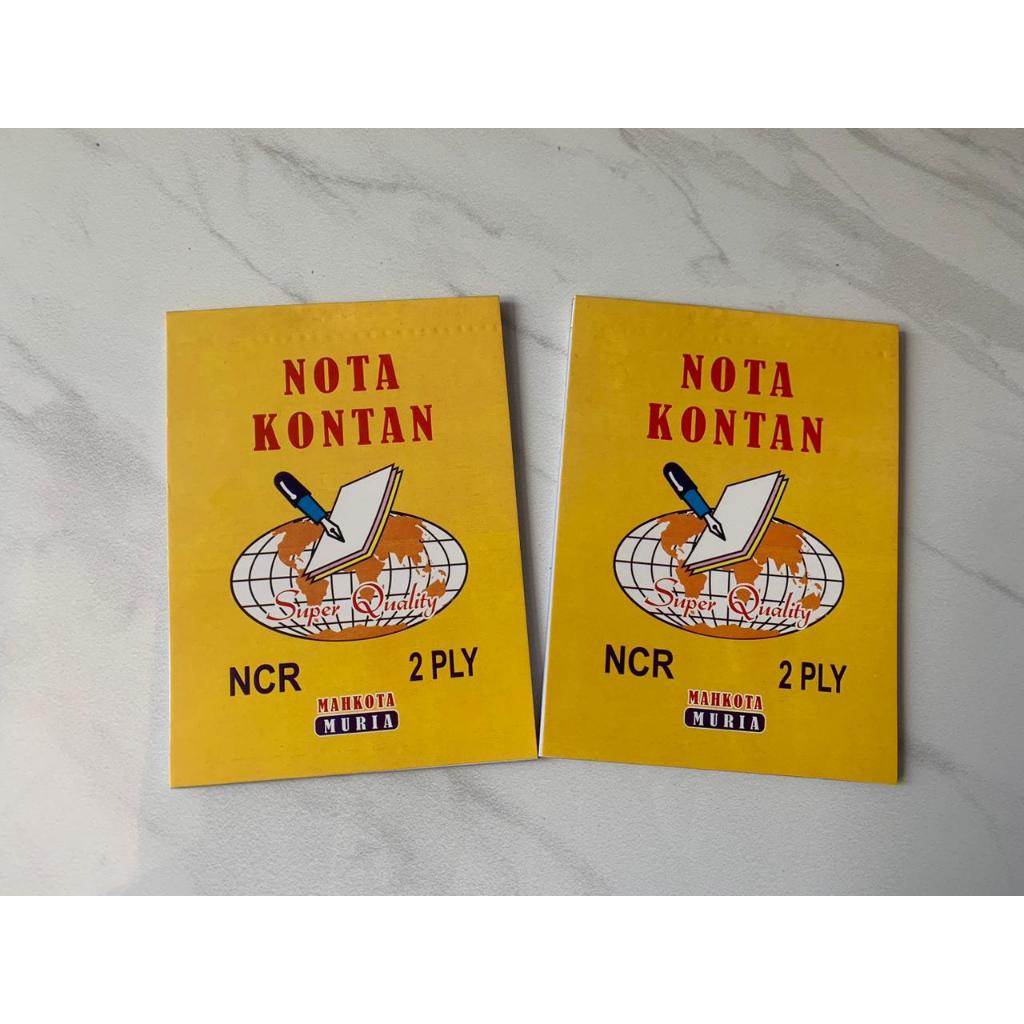 Jual NOTA 2 PLY NCR UKURAN 10 X 13,5 CM, NOTA KECIL | Shopee Indonesia