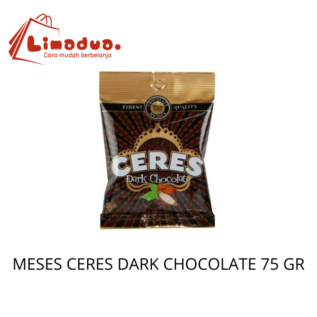 Jual MESES CERES DARK CHOCOLATE 75 GRAM | Shopee Indonesia