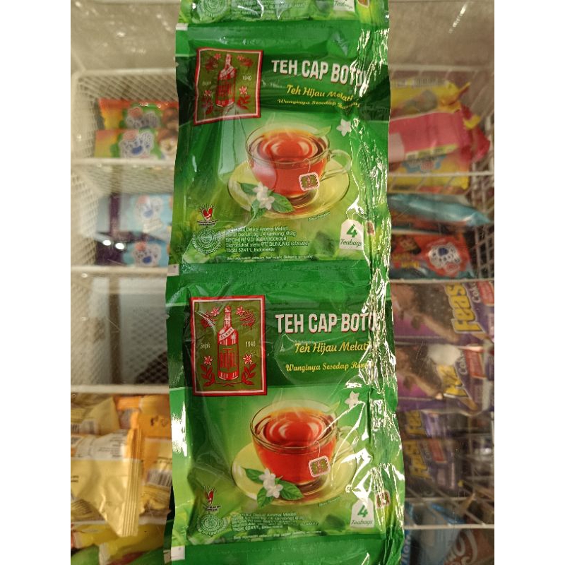 Jual Teh Cap Botol Sachet 1 Renceng | Shopee Indonesia