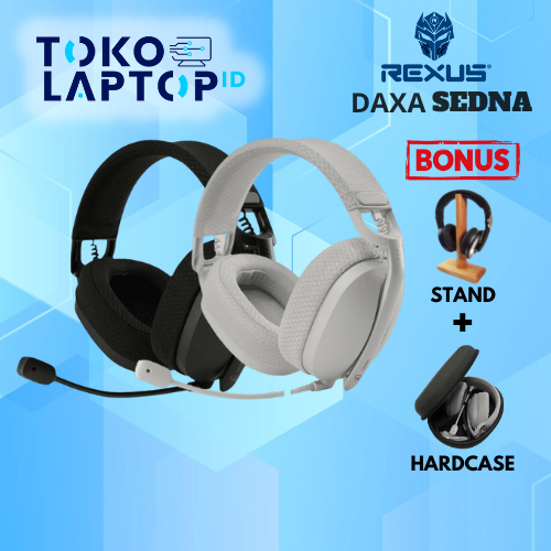 Jual Rexus Daxa Sedna Wireless Gaming Headset 3in1 Connection Garansi ...