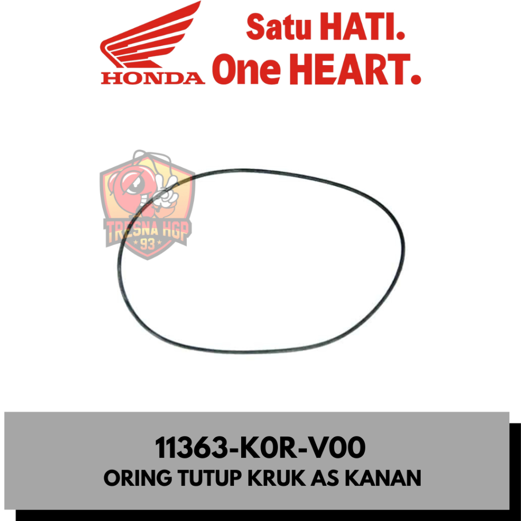 Jual 11363-K0R-V00 ORING TUTUP KRUK AS KANAN PCX 160 VARIO 160 ADV 160 ...