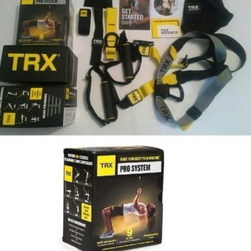 Jual TRX PRO 9 ASLI / TRX TACTICAL / TRX P3 VERSI PINK (TRX Suspension Pro Kit) Alat Olahraga ...