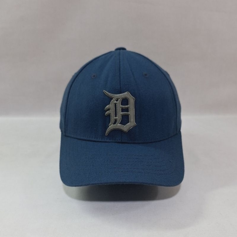 Jual Topi Cap Fitted MLB Detroit Tigers Logo Besi Second Original ...