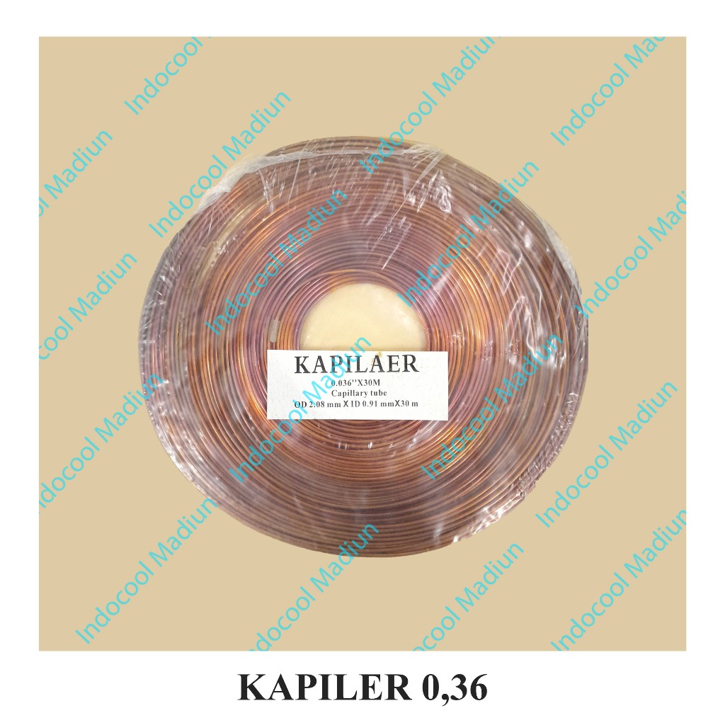 Jual K36 CAPILER/PIPA KAPILER/KAPILER 0.36 (HARGA UNTUK PER 1 METER ...