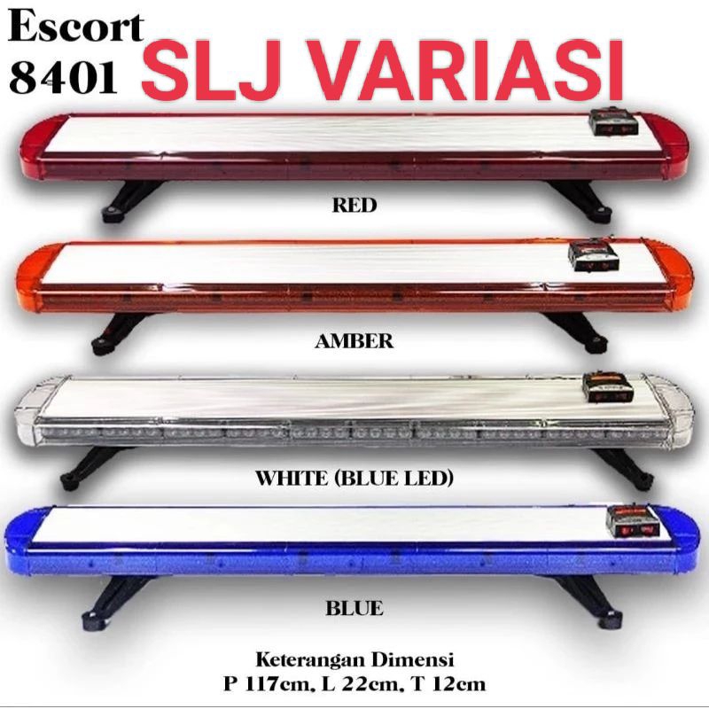 Jual LAMPU LED ROTATOR ROTARY SLIM 8401 LED EMERGENCY 12 & 24 VOLT ...