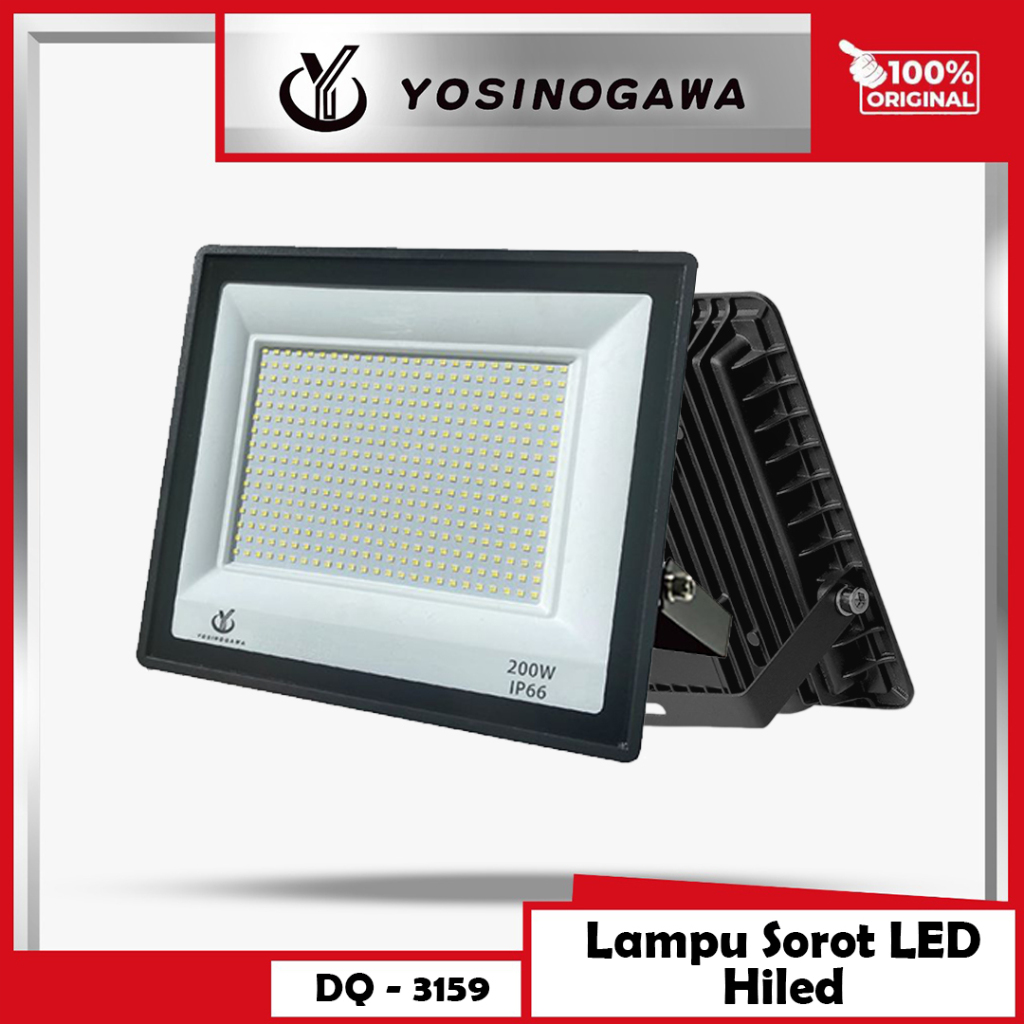 Jual YOSINOGAWA - CUCI GUDANG Lampu LED Sorot Hiled Lampu Tembak Pancaran White Flood Light ...