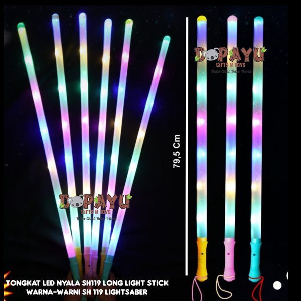 Jual Tongkat LED nyala SH119 Long Light Stick warna-warni SH 119 ...