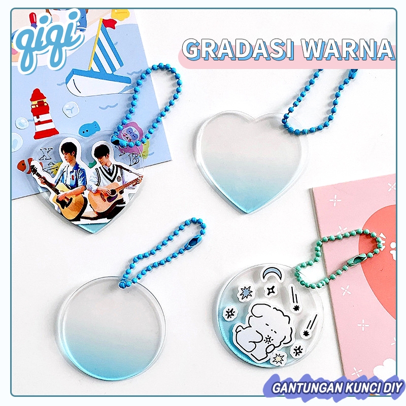 Jual diy keychain/ keychain aesthetic y2k / gantungan lucu korea ...