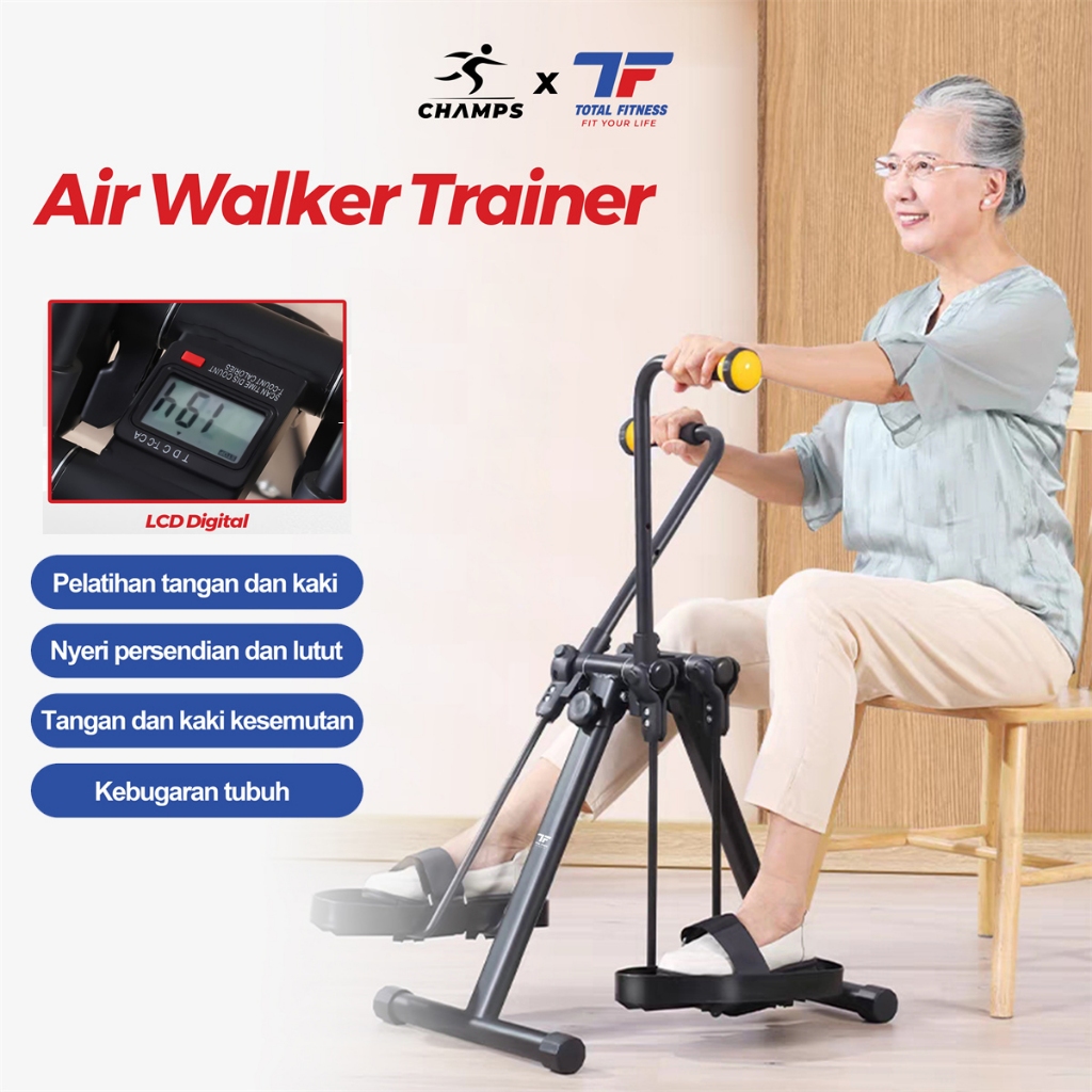 Jual CHAMPS Fitness Exercises Sepeda Statis / Terapi Kaki dan Tangan ...
