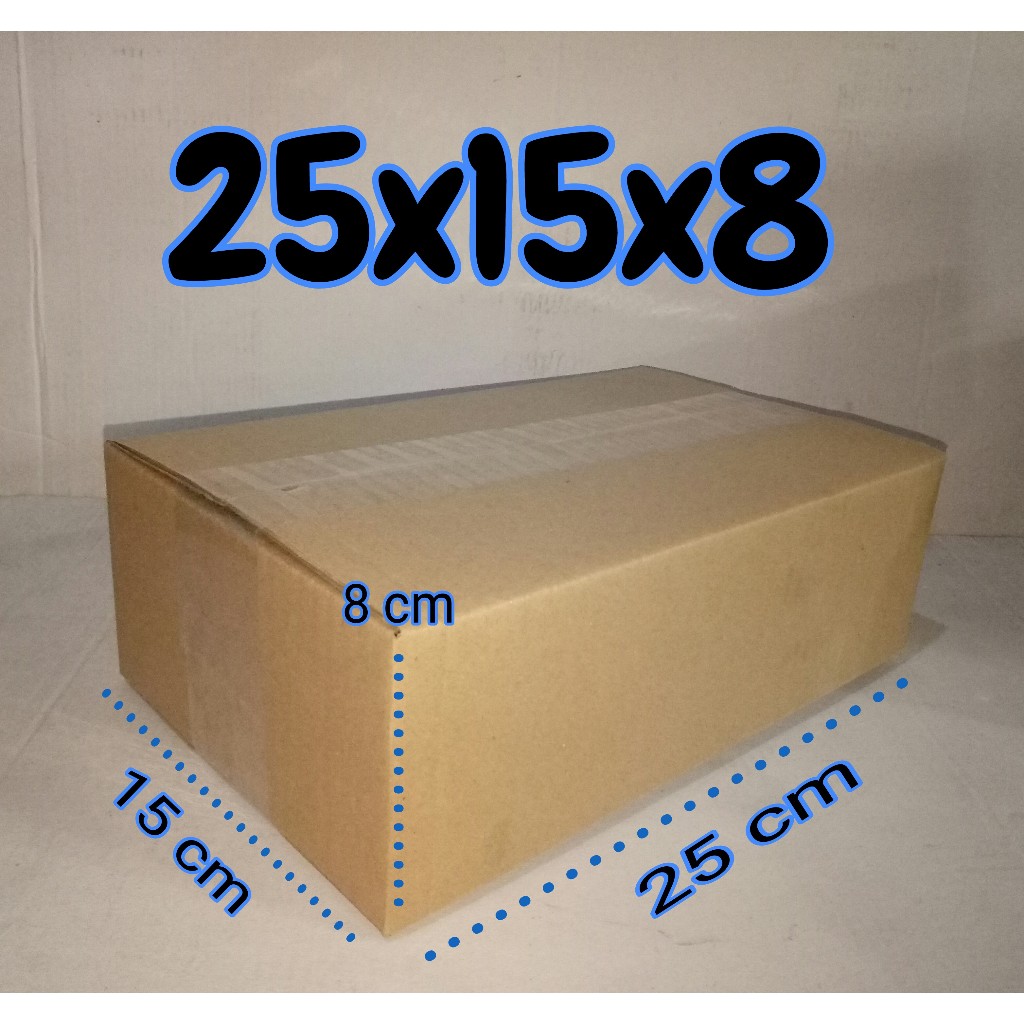 Jual kardus packing uk 25x15x8 kardus polos/kardus mini/kardus murah ...