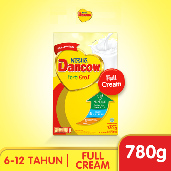 Jual DANCOW FortiGro Full Cream 780g | Shopee Indonesia