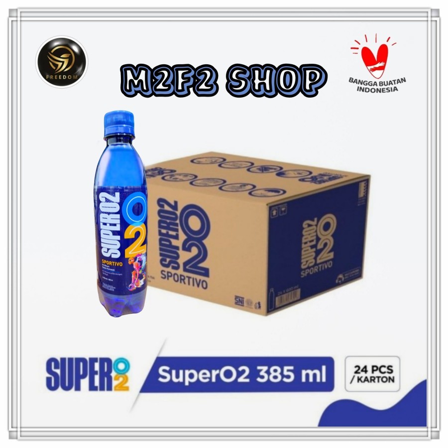 Jual Air De Mineral Oksigen Super O2 Sportivo - 385 ml (Kemasan Karton) | Shopee Indonesia