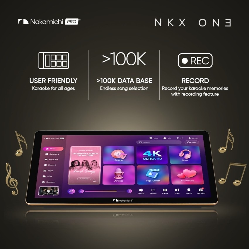 Jual Nakamichi NKX ONE With Touchscreen 2in1 2TB capacity Karaoke ...