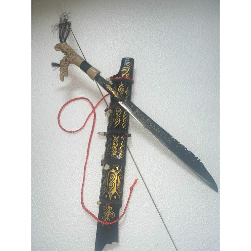 Jual MNDAU Khas DAYAK KALIMANTAN UKURAN 60 CM | Shopee Indonesia