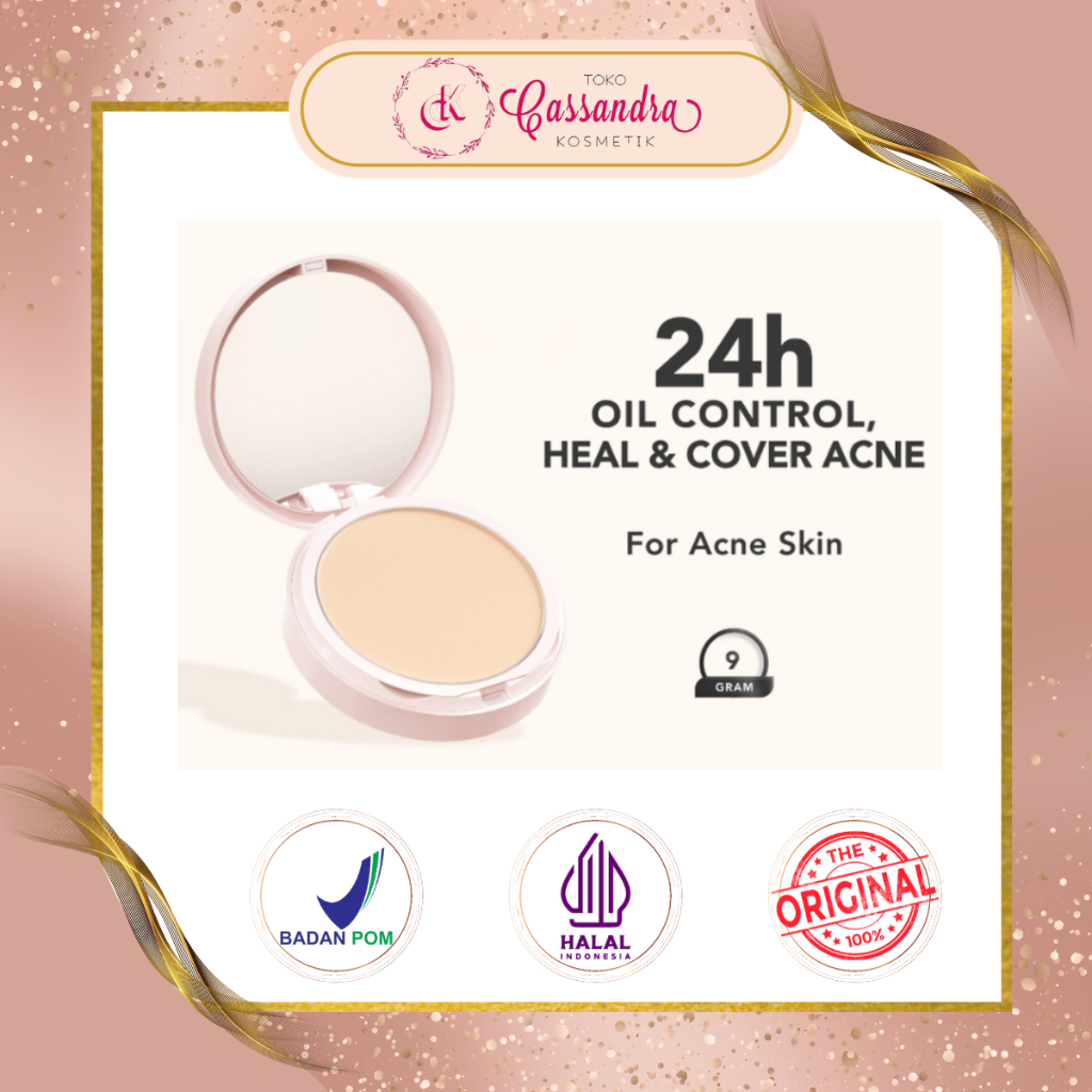 Jual SEA MAKEUP ACNE COVER & SMOOTH TWO WAY CAKE | Shopee Indonesia
