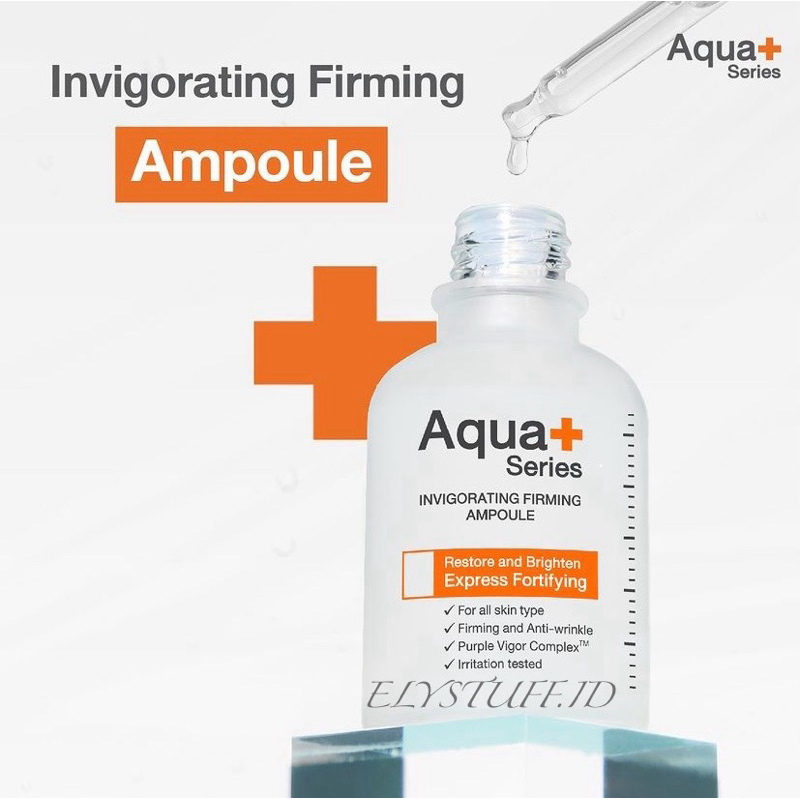 Jual Aqua+ Series Invigorating Firming Ampoule - Serum Anti Aging ...