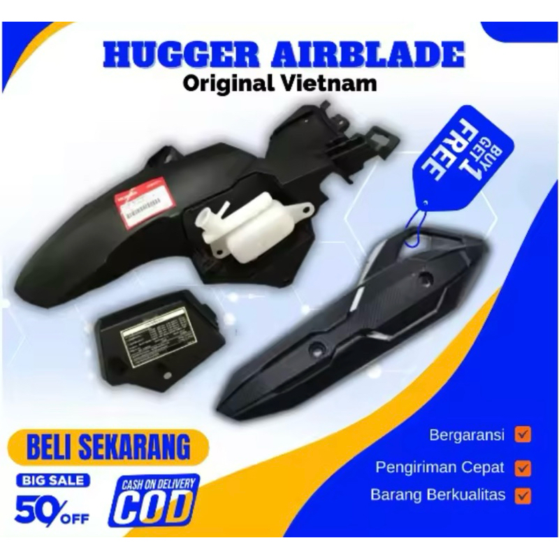 Jual Hugger Air Blade Spakbor Kolong Airblade AIR BLADE Old Vario 125 ...