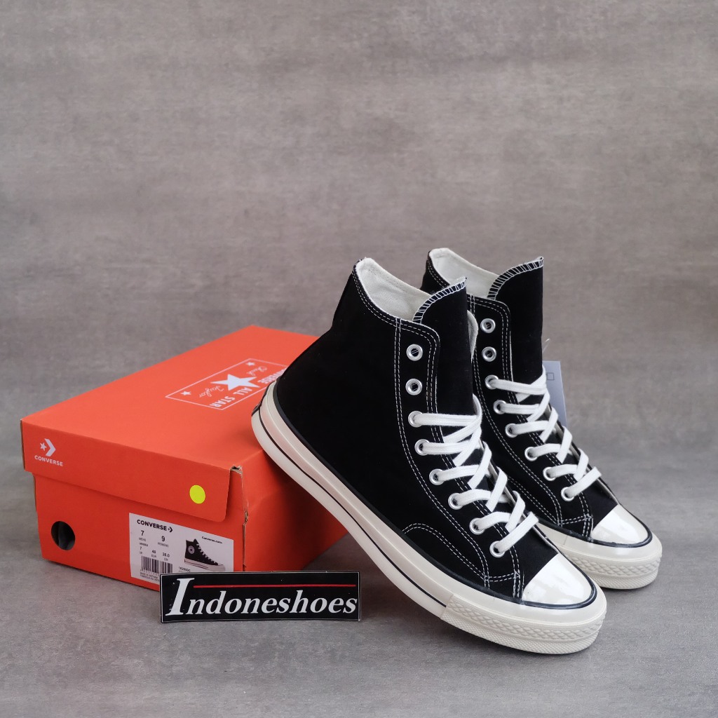 Jual CONVERSE 70S BLACK WHITE | Shopee Indonesia