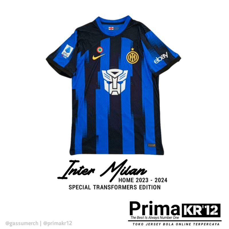Jual Jersey Inter Milan Transformers | Shopee Indonesia