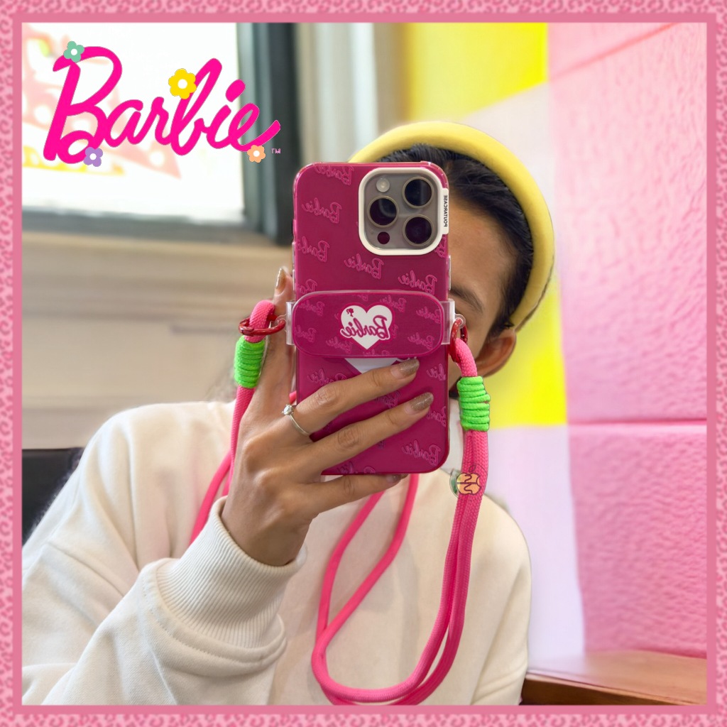 Jual BARBIE LANYARD GRIP HOLDER CASE IPHONE 11 12 13 14 15 PRO MAX ...