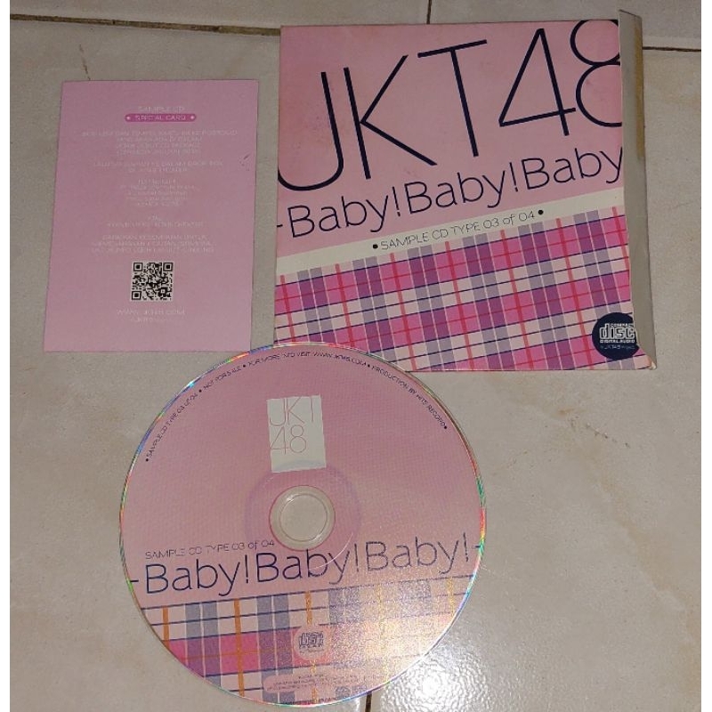 Jual cd Indonesia original JKT48-Baby!Baby!Baby! ( Single ) | Shopee ...