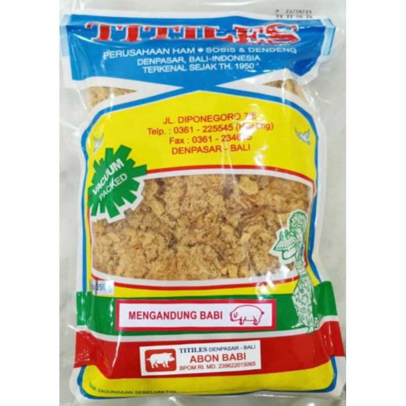 Jual Abon Babi 250 gram (Free Packing + Bubble Wrap) | Shopee Indonesia