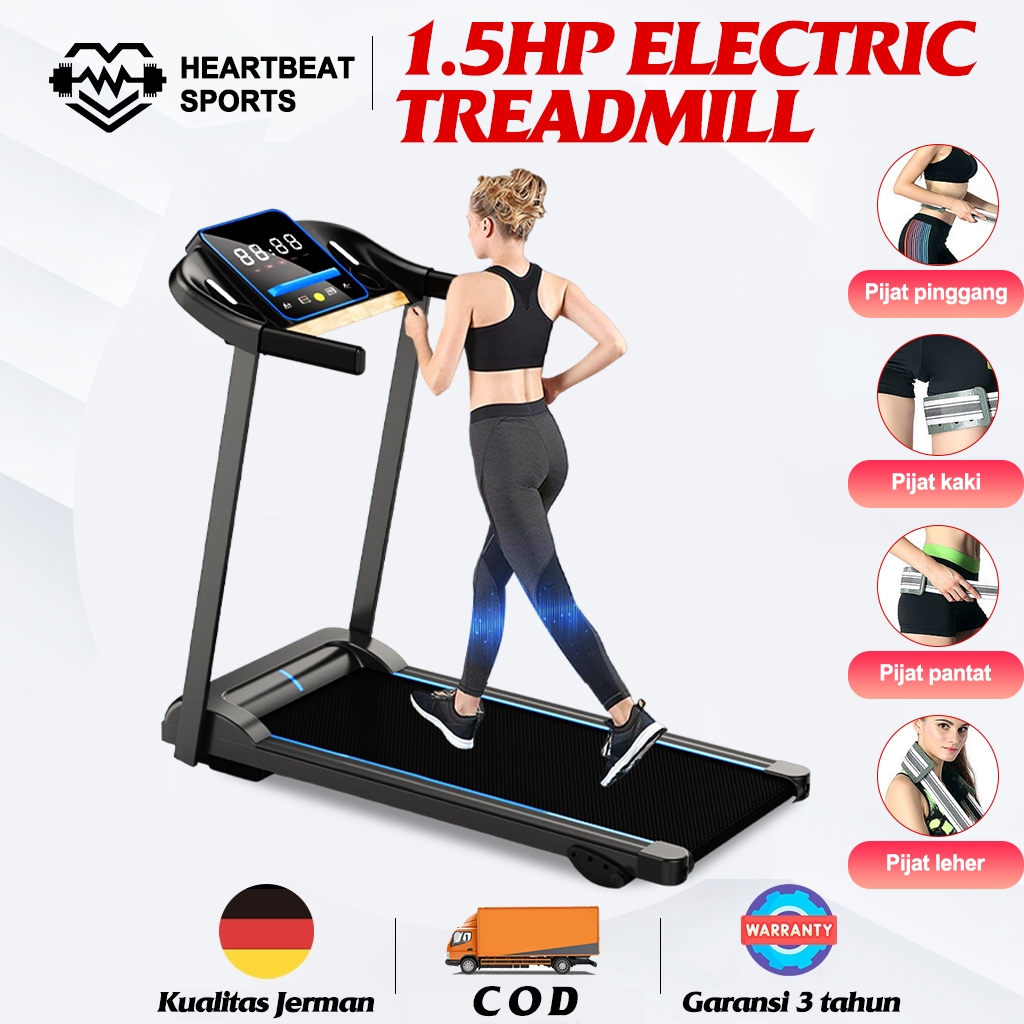 Jual Treadmill Elektrik /Treadmill Listrik Lipat Rumah /Treadmill Murah ...