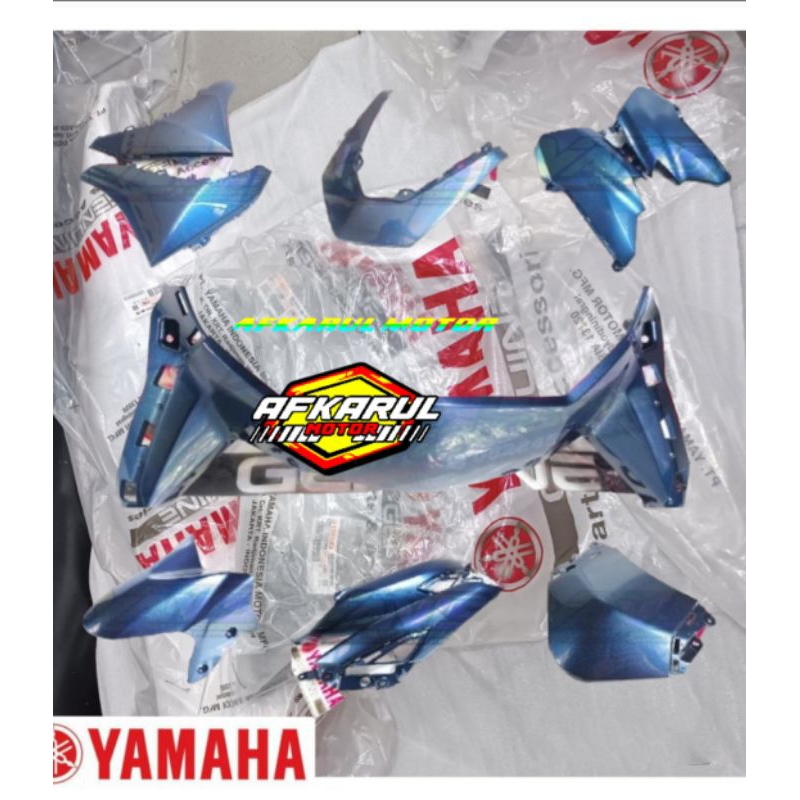 Jual COVER BODY HALUS NMAX NEW ALL NEW N-MAX 2020-2023 BIRU GLOSY ...