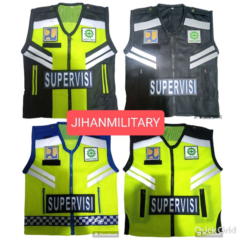 Jual Rompi supervisi, rompi safety first, rompi HSE | Shopee Indonesia