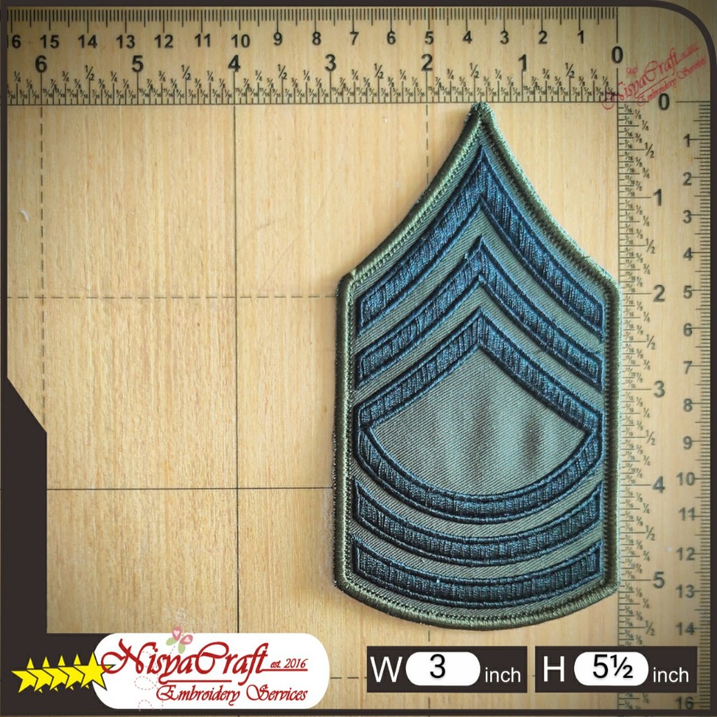 Jual NCEP0101-0512- US ARMY Rank Insignia - Enlisted Personnel (BDU ...