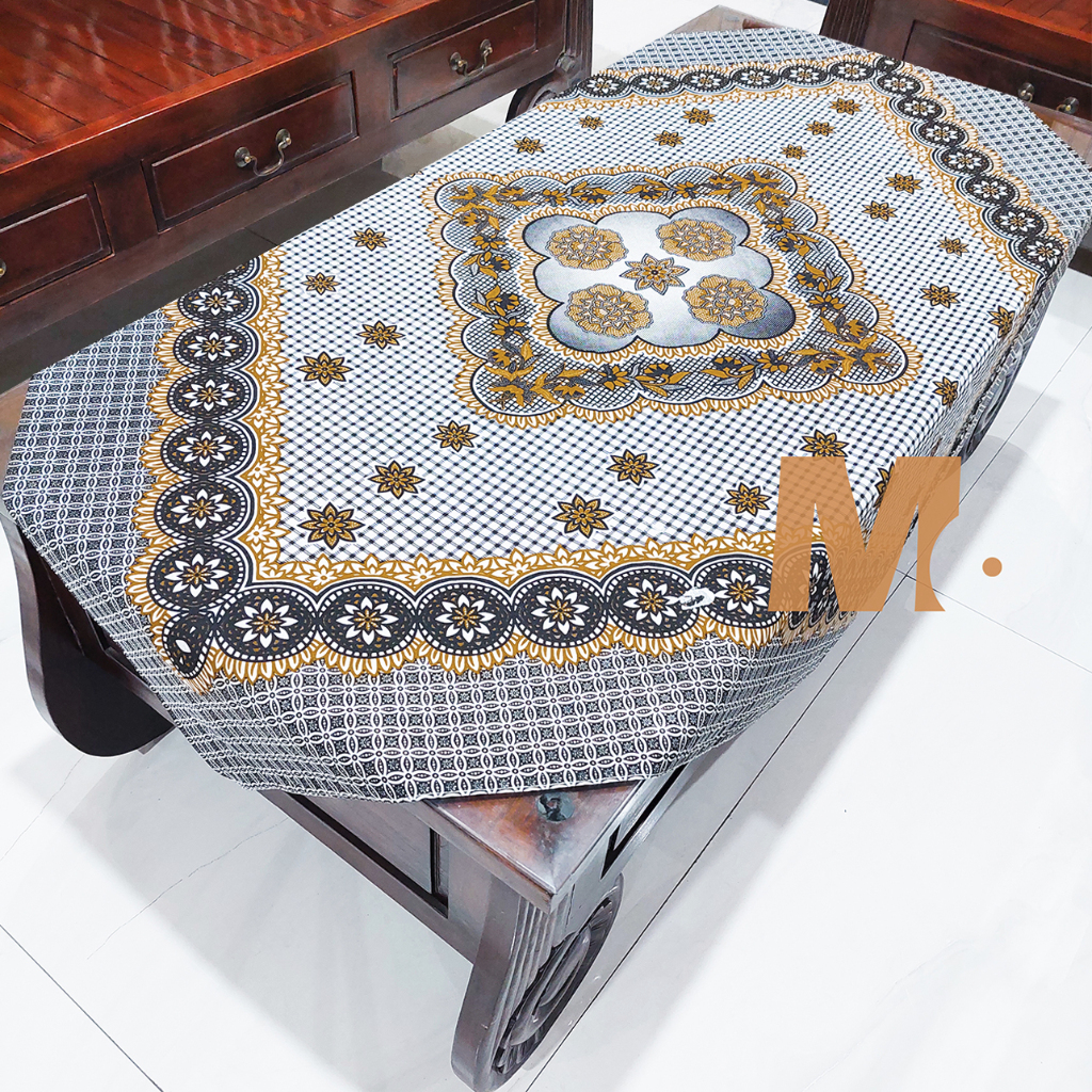 Jual Taplak Meja Tamu Guru Motif Batik Aesthetic - Saprah Batik Segi ...
